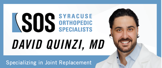 SOS Welcomes Orthopedic Joint Replacement Surgeon David A. Quinzi, MD | CenterState CEO